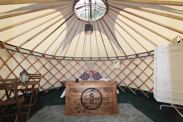 Luxury Willow Yurt for 2 - Wilderness Festival