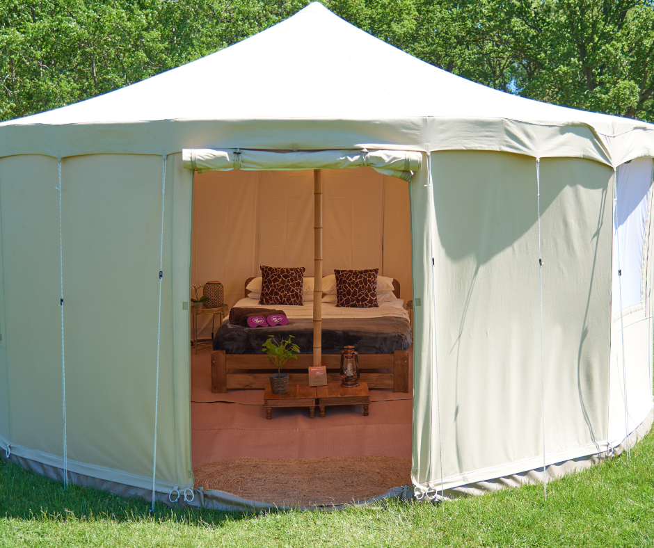 Deluxe Canvas Yurt - Wilderness Festival