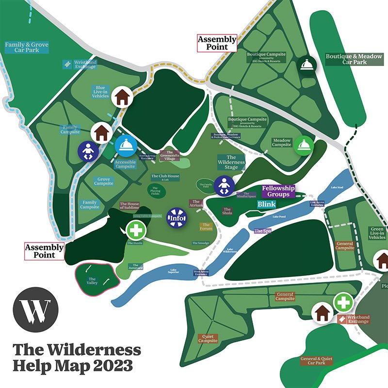 2023 Maps - Wilderness Festival
