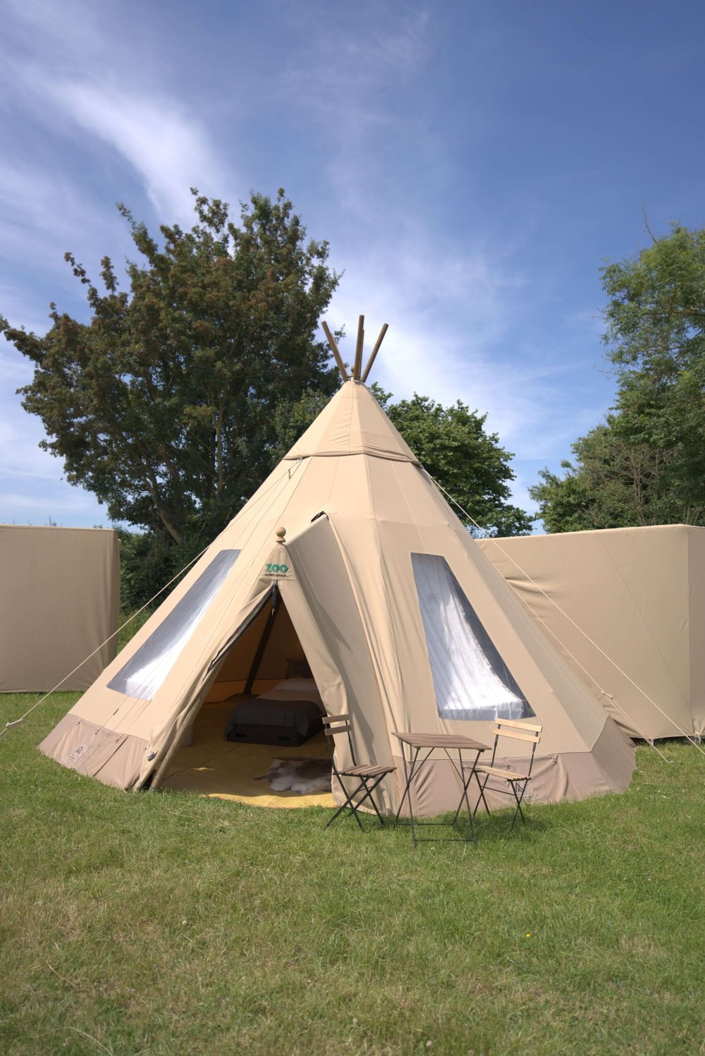 Tipi Lodge (en-suite) - Wilderness Festival